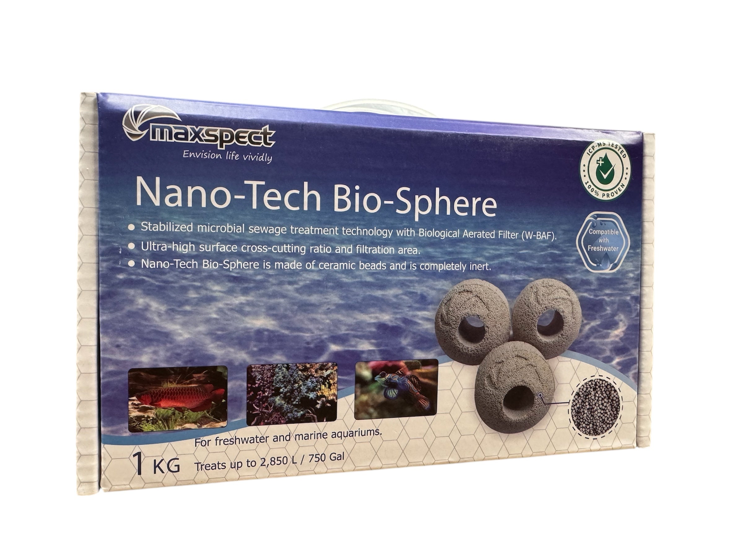 Maxspect Nano-Tech Bio-Sphere 1kg – Aqua Design Aquatics